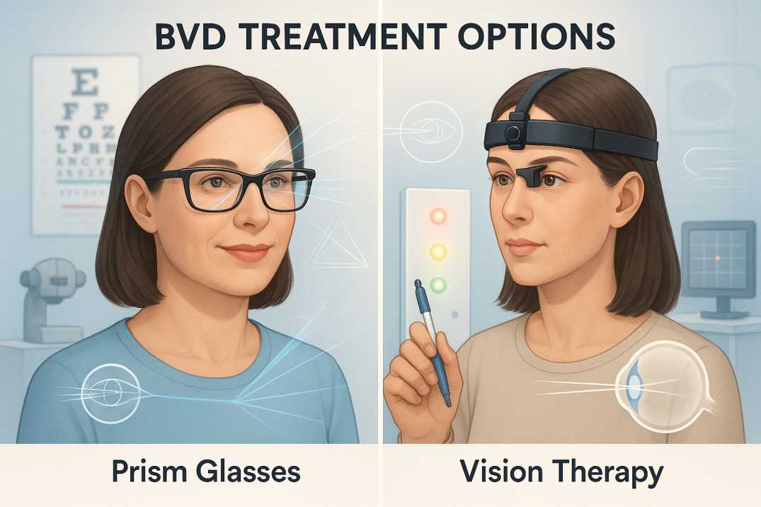 Vision Therapy vs. Prism Glasses for BVD: Cost & Results [2026]